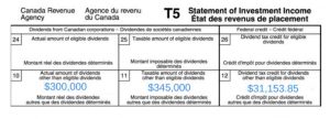 Preparing A T5 Tax Slip