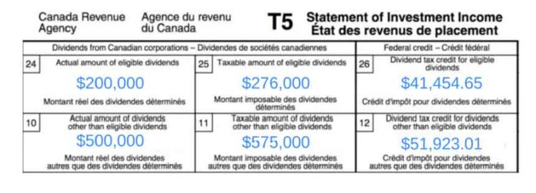 Preparing A T5 Tax Slip